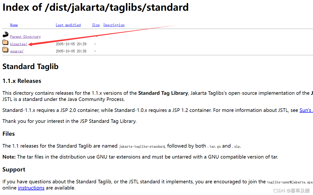 jakarta-taglibs-standard-1.1.0.zip等版本官网下载_jakarta包下载-CSDN博客