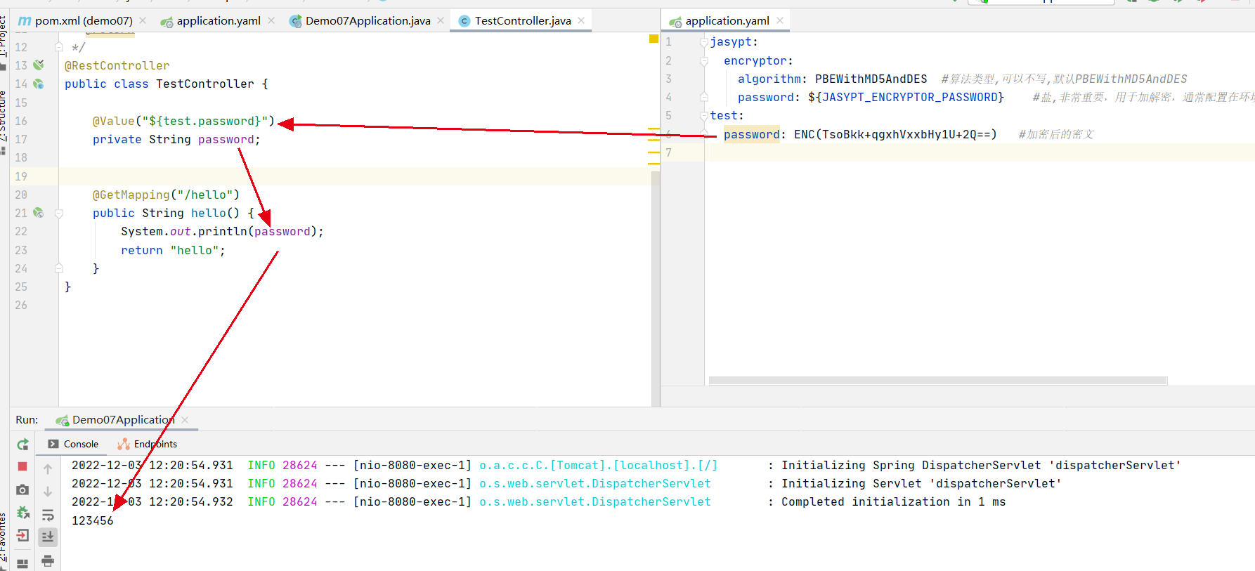 springboot基础(73):jasypt对配置文件加密解密_idea测试jasypt-CSDN博客