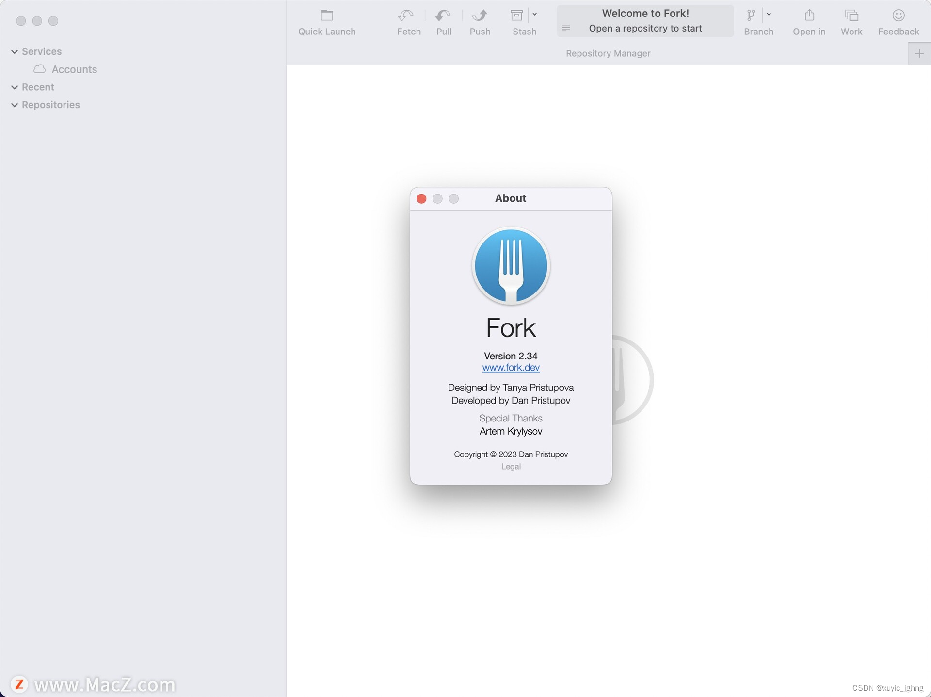 Mac版好用的Git客户端 Fork 免激活_mac fork-CSDN博客