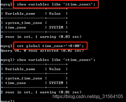 连接mysql时报错The server time zone value 'ÖÐ¹ú±ê×¼Ê±¼ä' is unrecognized or represents more than one ...