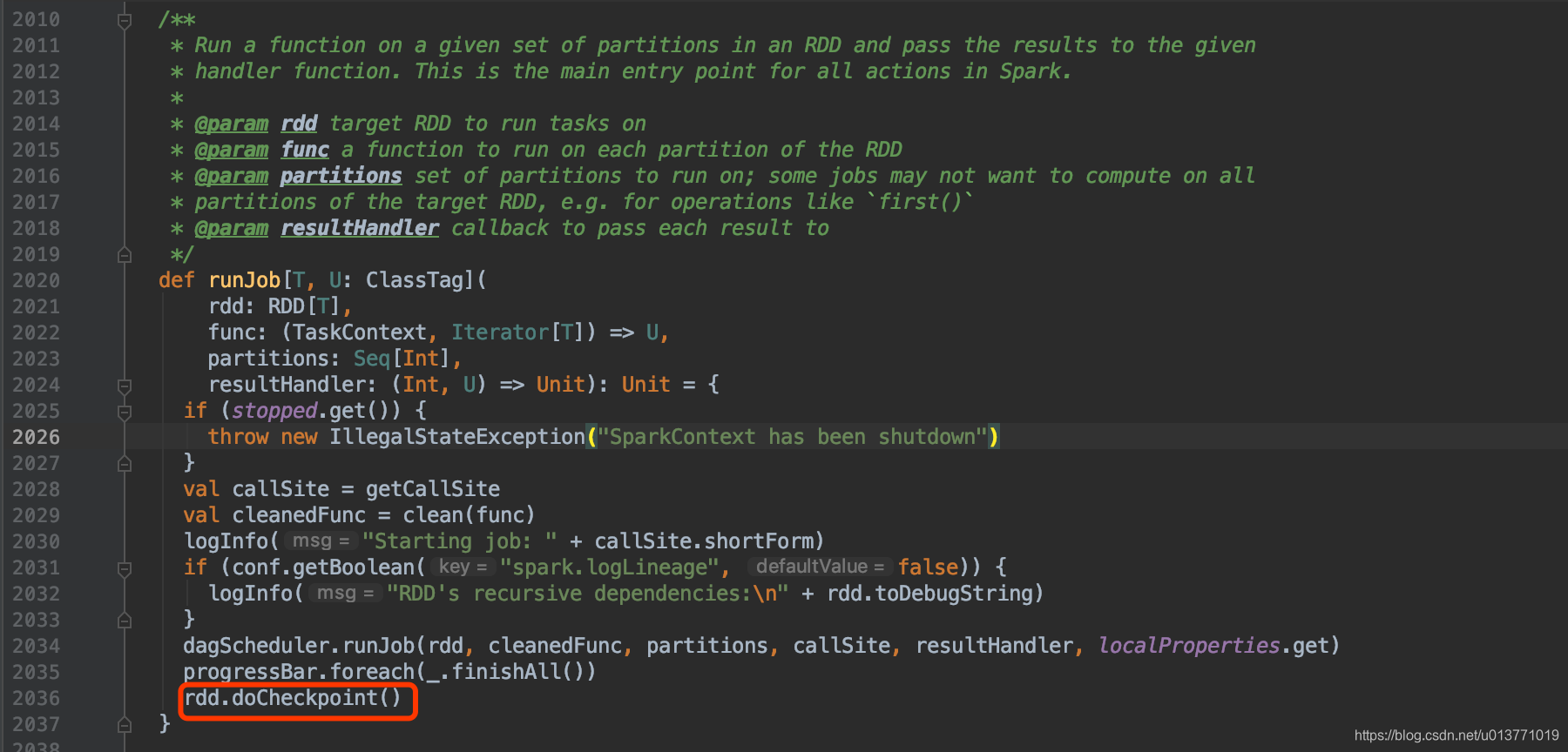 Spark checkpoint 功能源码详解_checkpoint 解密功能-CSDN博客