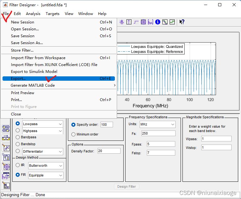 （Verilog）Rom+FIR IP核实现正弦波滤波_verilog输出正弦波-CSDN博客