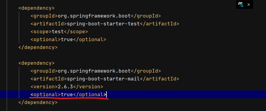 【解决问题】maven＜optional＞设置为true,导致无法找到注入的bean_optional true-CSDN博客