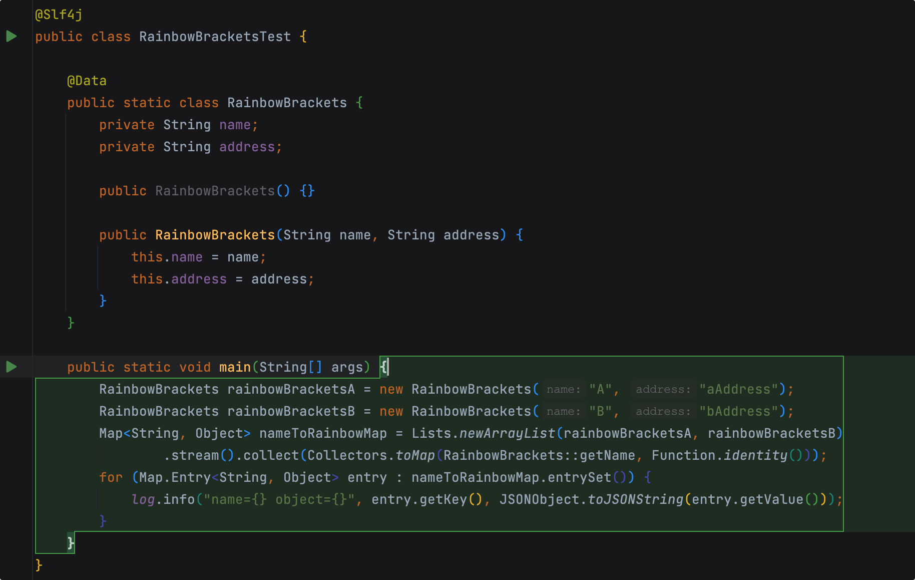 IDEA插件之彩虹括号【Rainbow Brackets】_idea彩虹括号插件-CSDN博客