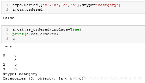 Pandas中的Category类型变量_pandas提供了一系列分类变量的控制-CSDN博客
