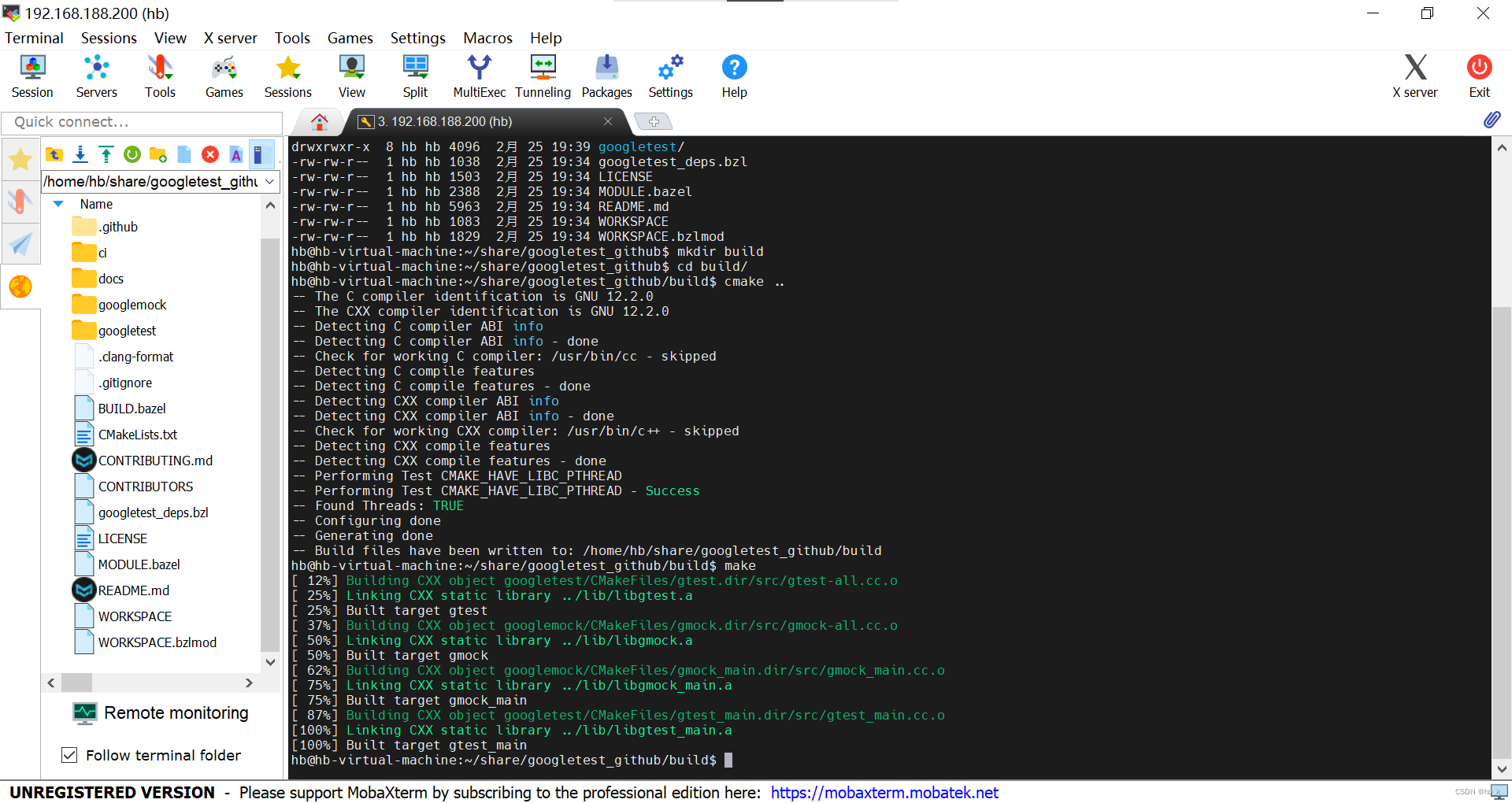 GoogleTest测试C代码_google test c语言-CSDN博客
