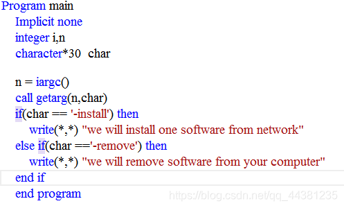 Fortran中关于命令行参数读取的操作_fortran 命令行参数-CSDN博客