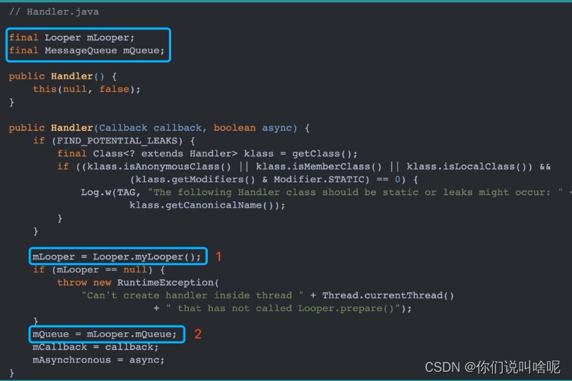 Android面试——Handler_handler 安卓-CSDN博客