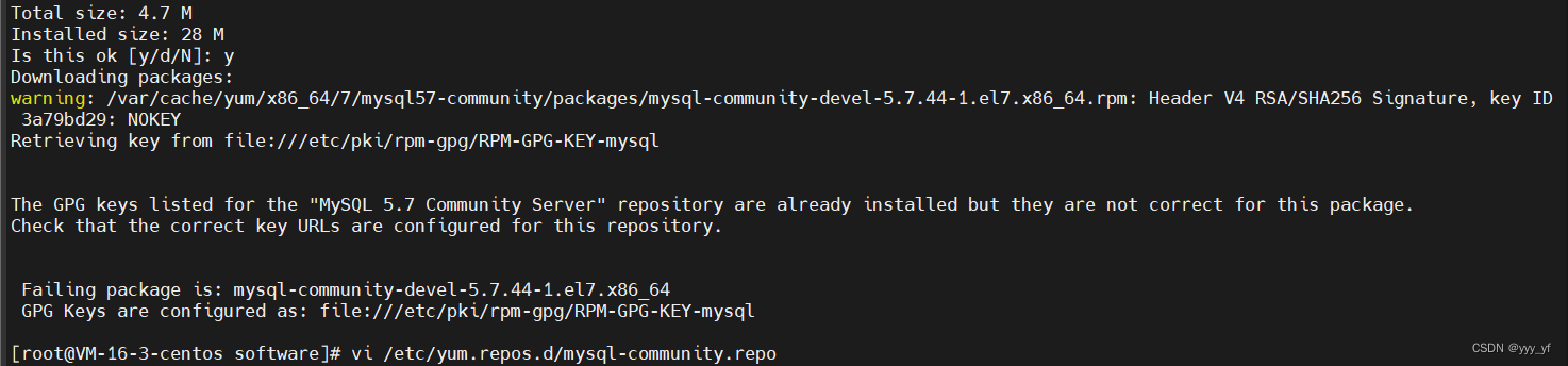 centos7装mysqlclient遇到的问题_centos安装mysqlclient出错-CSDN博客