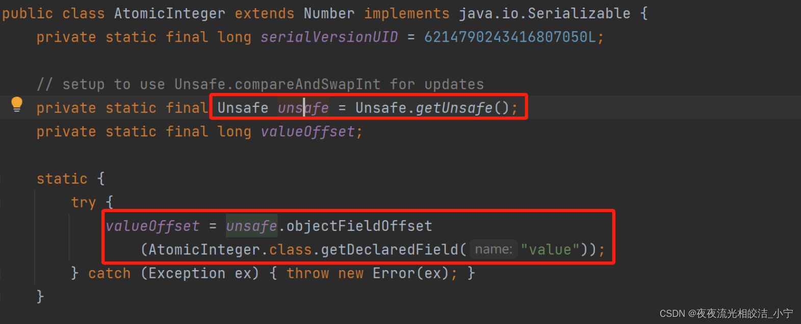 Java并发三大特性-原子性介绍（结合代码，分析源码）_java 原子性-CSDN博客