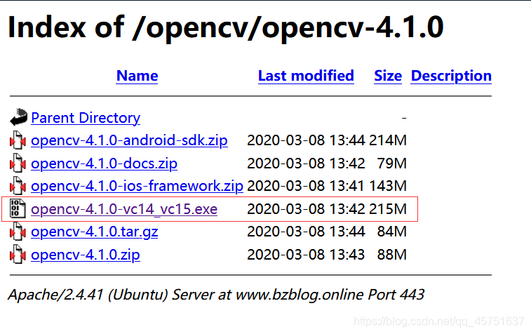 记Win10下OpenCV4.1.0下载安装与VS2019配置方法_opencv windows安装包镜像-CSDN博客