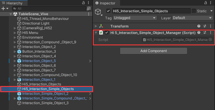 HI5 2.0 交互 SDK 用户手册—— HTC Vive 系列_htc sdk-CSDN博客