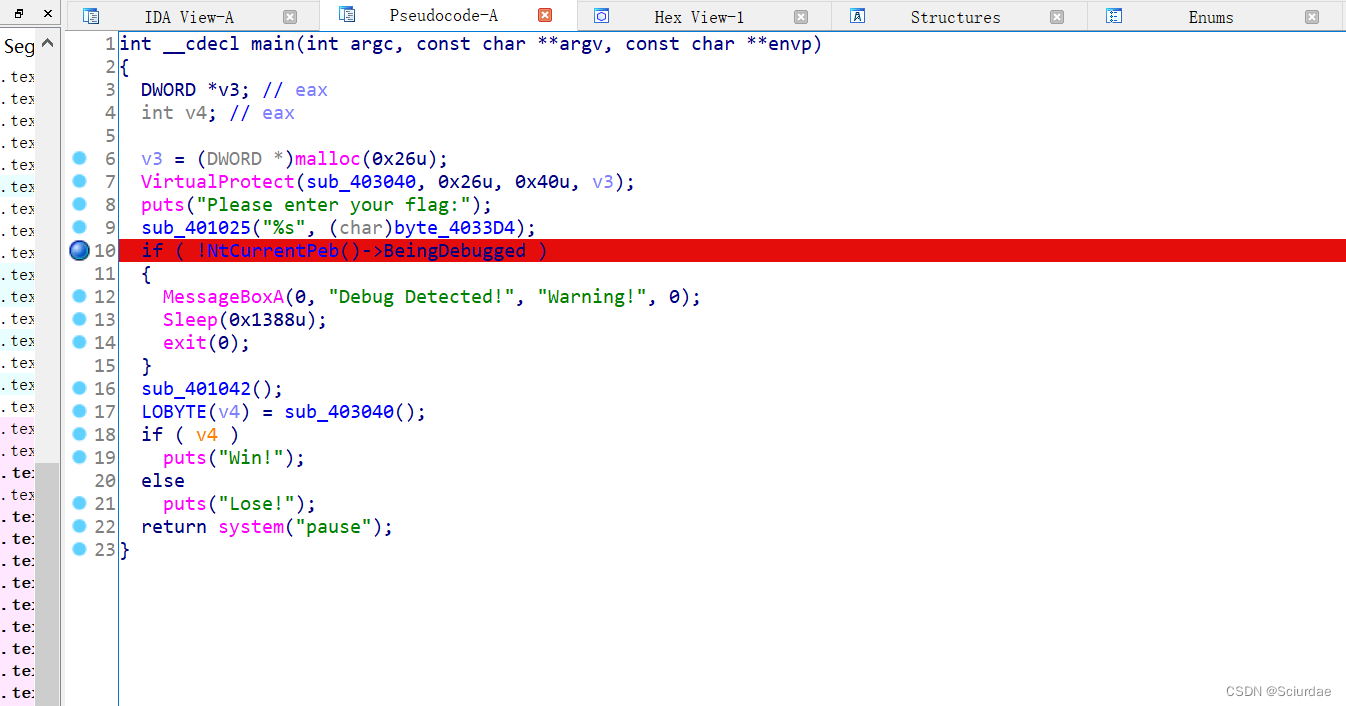 BUUCTF NewStarCTF 2023 Week2 Reverse方向wp_buuctf newstart2023 week2 reverse-CSDN博客
