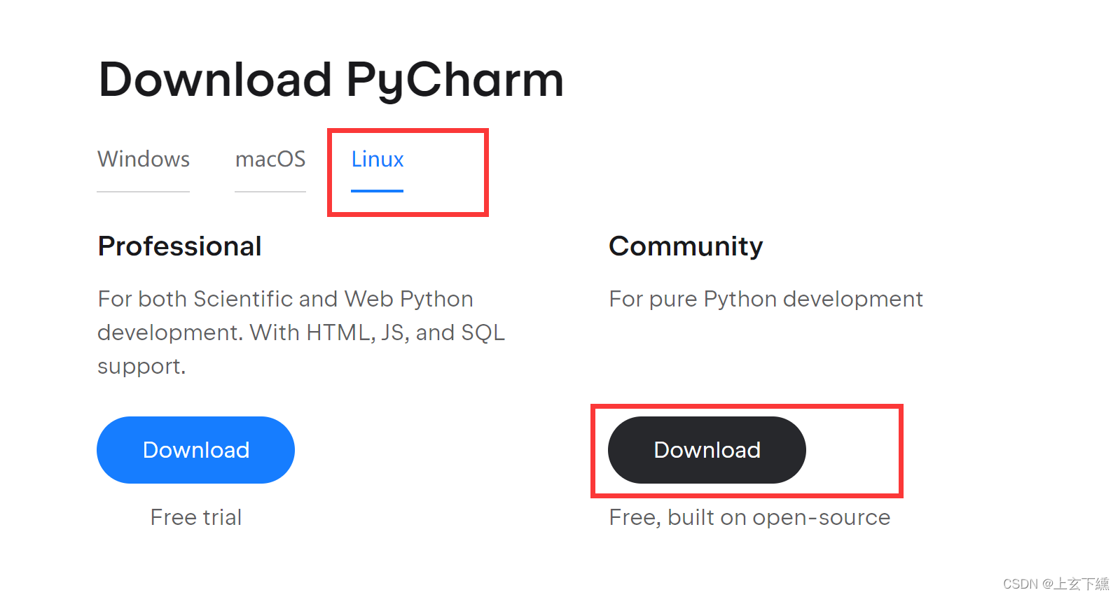在Ubuntu中安装pycharm社区版_ubuntu安装pycharm社区版-CSDN博客
