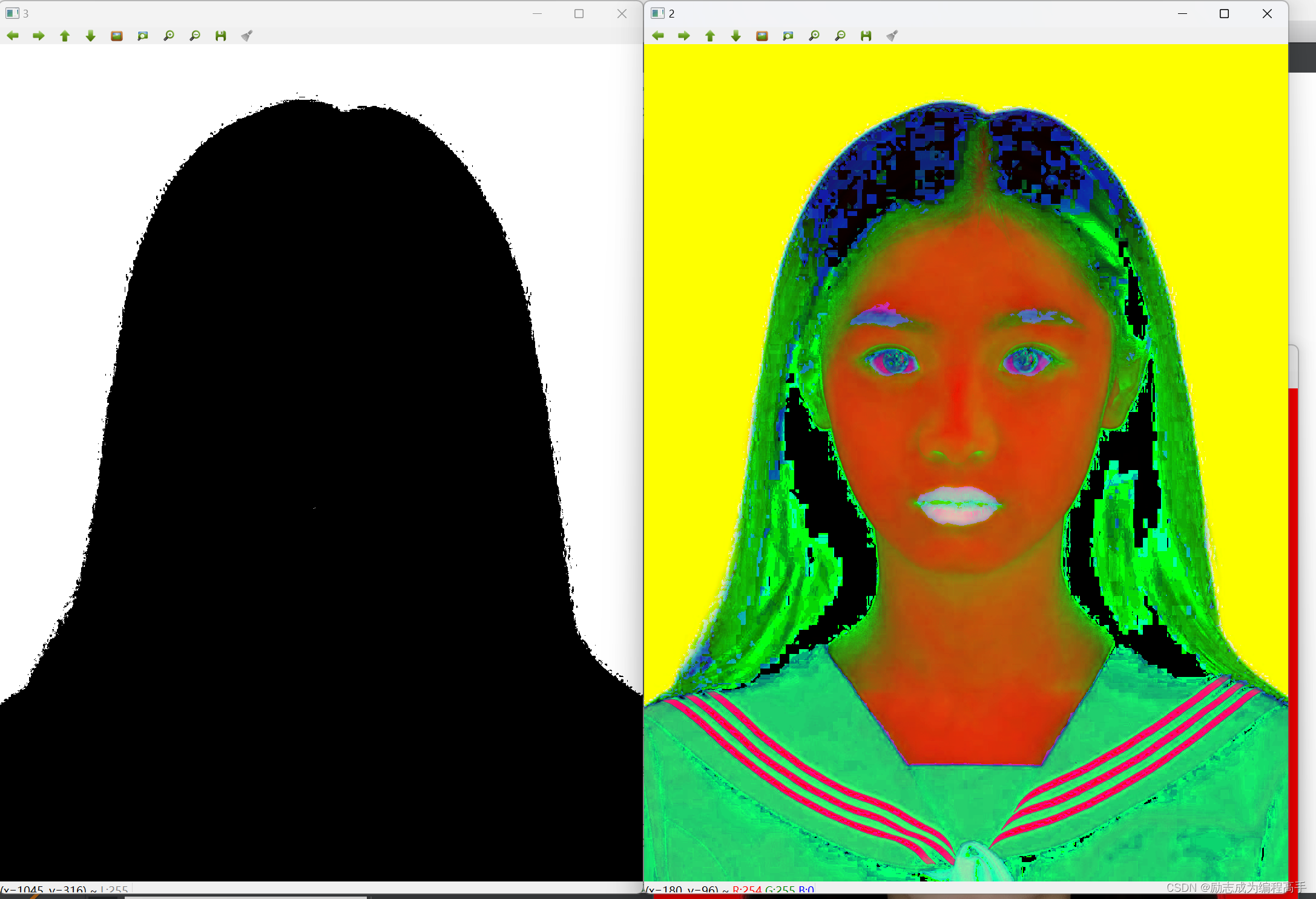 qt_Opencv （学习笔记）- inRange函数的用法_qt range函数-CSDN博客