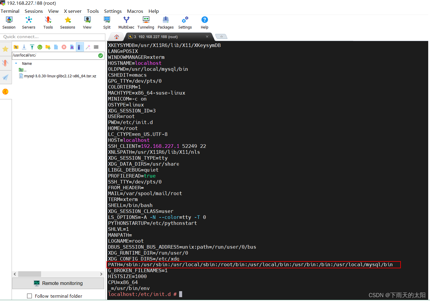 SuSE Enterprise linux安装mysql笔记_suse安装mysql-CSDN博客