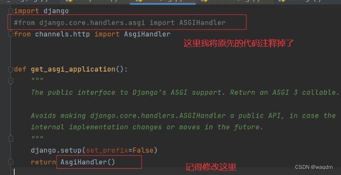 ASGI_APPLICATION module ‘myproject.asgi‘【记录为期四天的Debug】_asgi application-CSDN博客