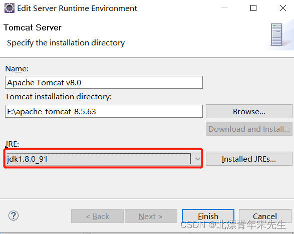 Eclipse配置Tomcat_eclipse安装tomcat8.5-CSDN博客