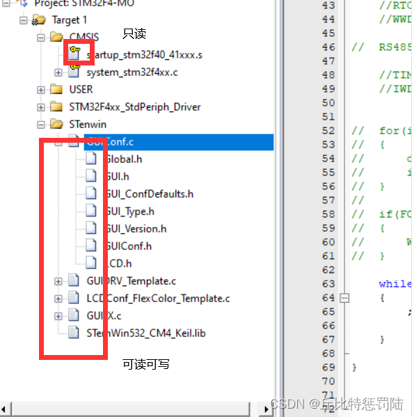嵌入式 STM32 实现STemwin移植+修改其配置文件，驱动LCD显示文本 （含源码，建议收藏）_emwin源码-CSDN博客