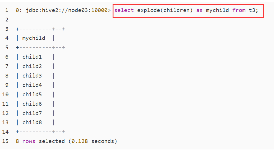 Hive--11---函数-----split() 、lateral view 、explode() 、posexplode()_hive split-CSDN博客