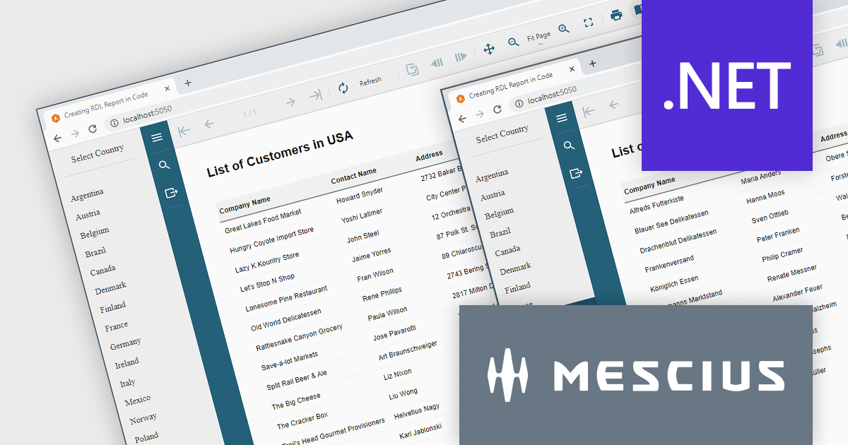在.NET C# 代码中创建RDL报告-ActiveReports.NET_c# rdl-CSDN博客