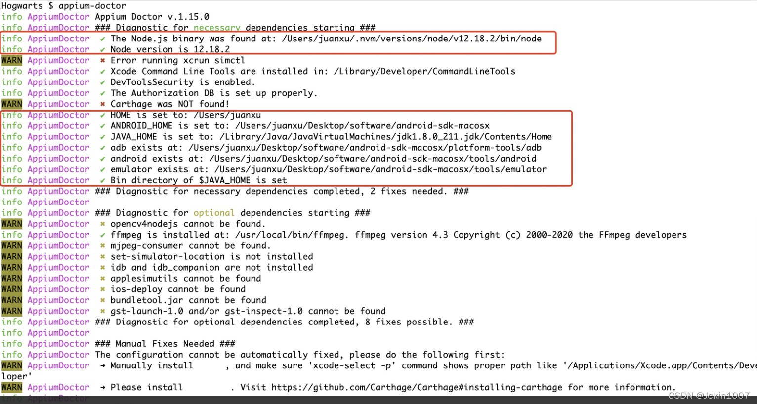 2022年appium超详细环境安装步骤（Mac版本，附带百度网盘安装包）_appium安装教程-CSDN博客
