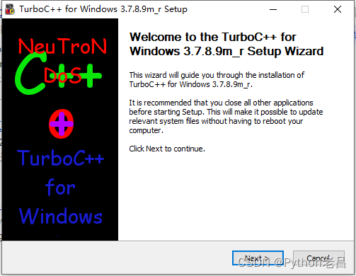 2.2 Turbo C++ v3.7.8.9的下载和安装(C语言编辑器完整安装步骤详细图文教程)·跟老吕学C语言（C语言必学教程之一）-CSDN博客