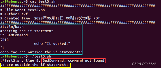 Linux系统shell脚本编程笔记——使用if Then语句等结构化命令或test命令shell If Then Csdn博客