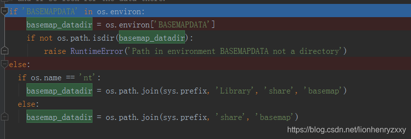 PYTHON使用BASEMAP，出现 OSError: Unable to open boundary dataset file.找不到边界线_unable to open boundary ...
