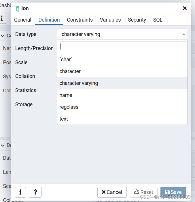 解决python查询pgadmin数据库报错psycopg2.errors.UndefinedFunction: 错误: 操作符不存在: character varying ...