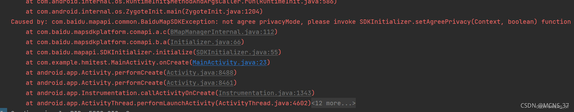 Android 百度地图SDK闪退_sdkinitializer.initialize(getapplicationcontext())-CSDN博客