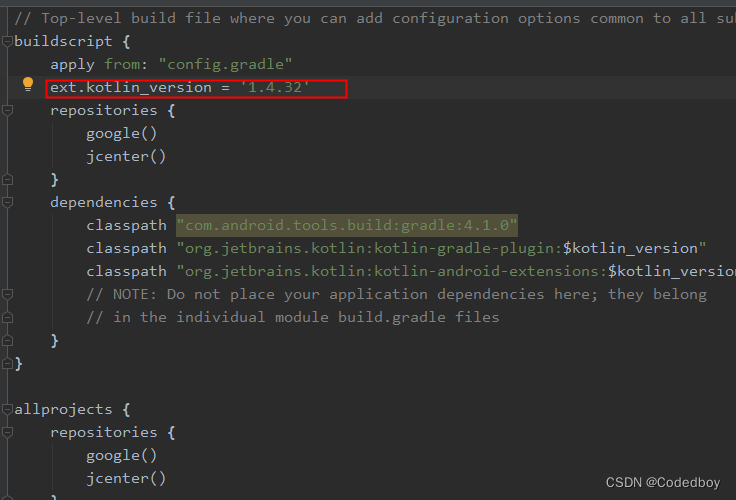 some kotlin libraries attached to this project were compiled can‘t read please update kotlin ...