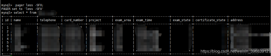 Mysql终端查询数据显示格式问题mysql终端查询列模式 Csdn博客
