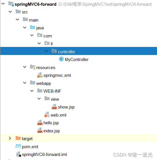 springmvc第十三个练习（请求重定向redirect和转发forward）_spring forward:url-CSDN博客