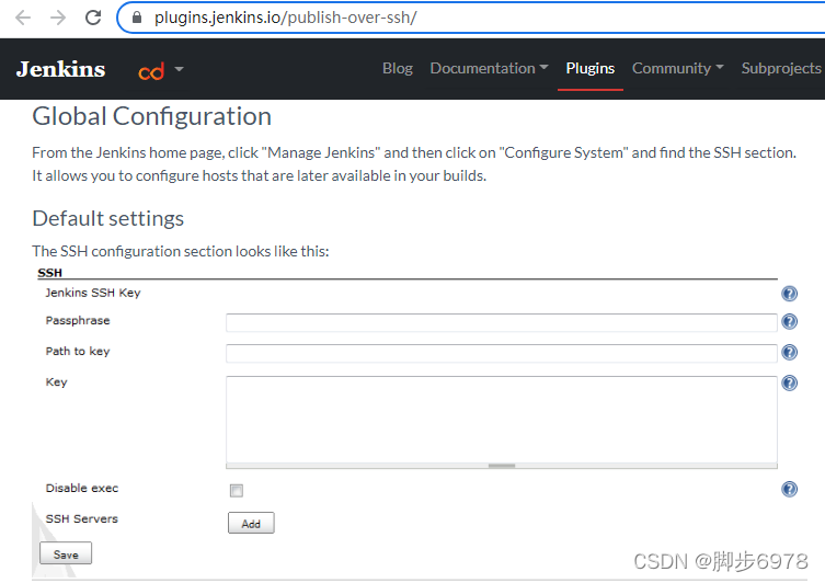 Jenkins - Publish Over SSH_jenkins publish over ssh-CSDN博客
