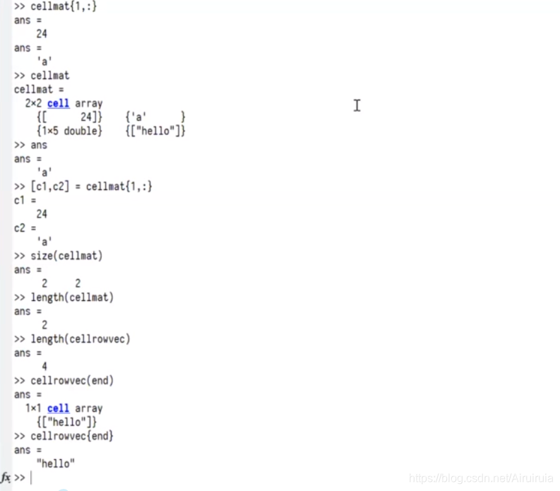 matlab学习20210823_matlab string转char-CSDN博客