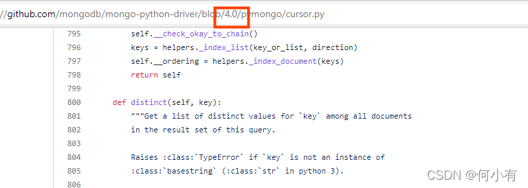 pymongo 4.0的‘Cursor‘ object has no attribute ‘count‘异常_mongodb_何小有-华为开发者空间