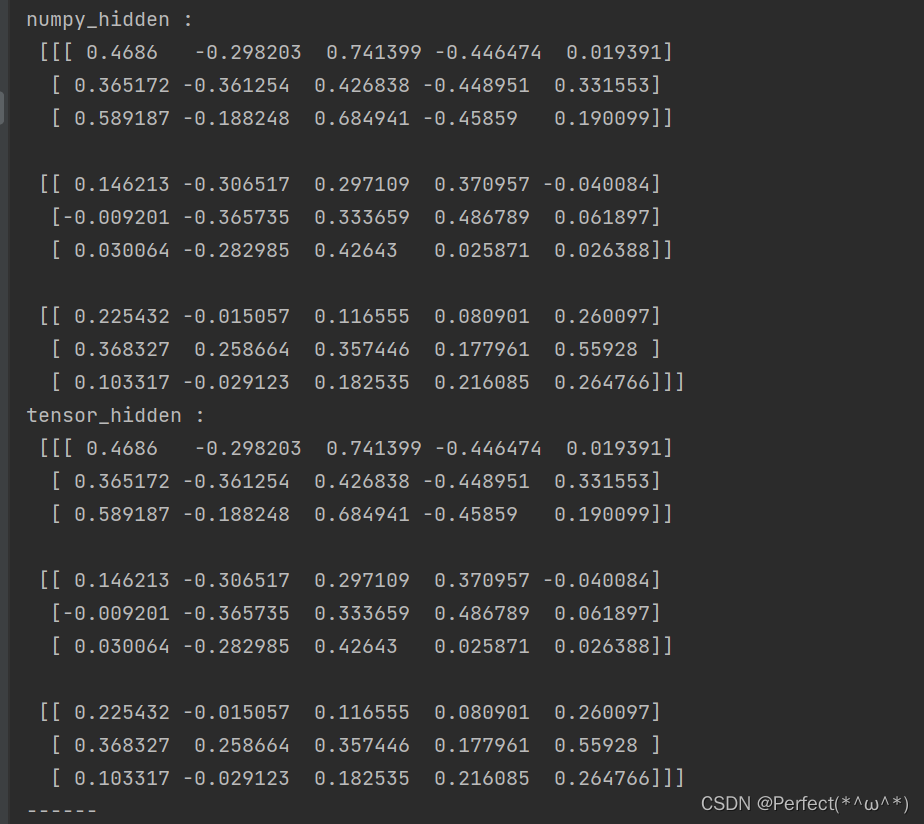 手动实现与PyTorch对比：RNN反向传播BPTT-CSDN博客