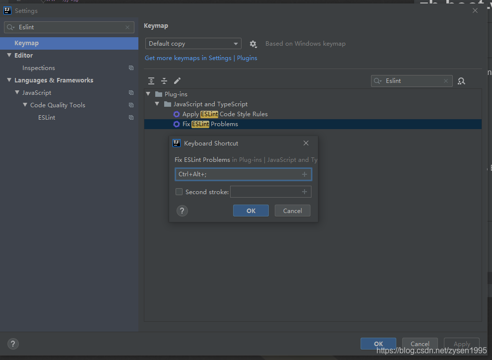 IDEA 设置 基于ESlint的代码格式化_idea eslint格式化代码-CSDN博客