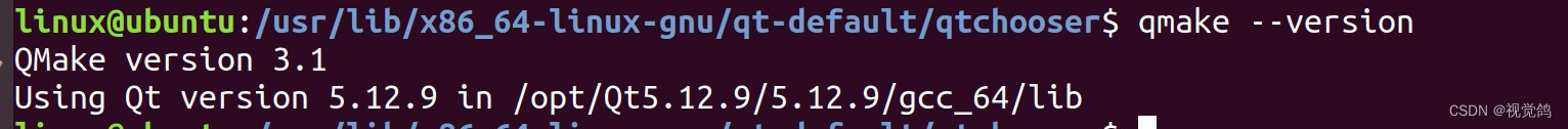 Linux 下QT编译报错：/usr/lib/x86_64-linux-gnu/libQt5Core.so.5: version `Qt_5.12‘ not found (required ...