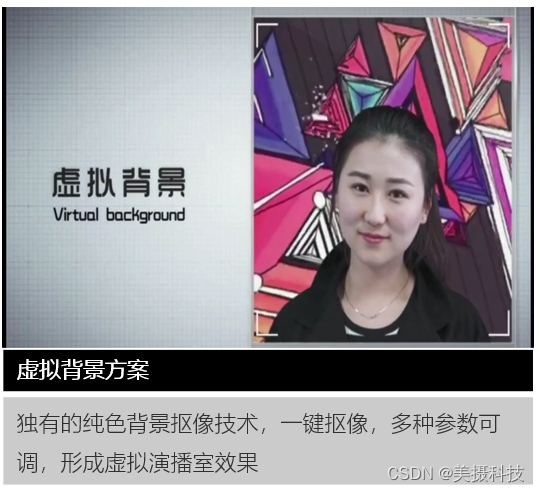 虚拟背景解决方案，独有的纯色背景抠像技术-CSDN博客