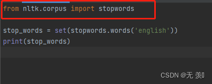 已解决Resource stopwords not found. Please use the NLTK Downloader to ...