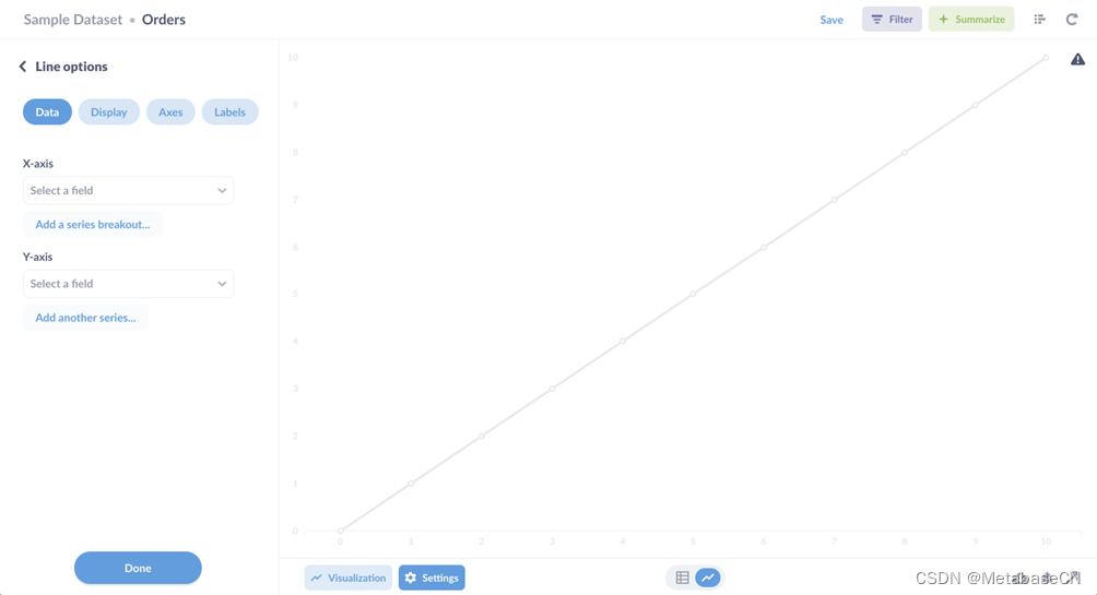 Metabase学习教程：视图-2_metabase 折线图支持多条数据-CSDN博客