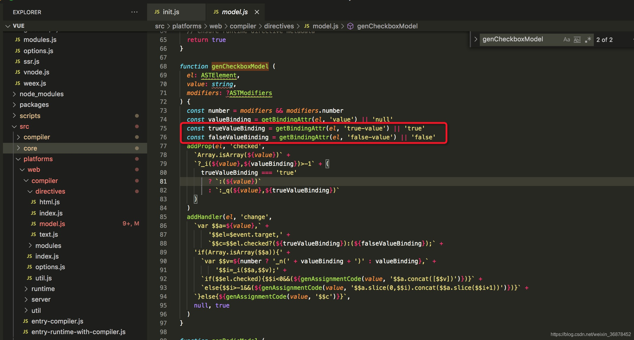 element checkbox switch 之 vue input genCheckBoxModel true-value & false-value_el-switch true ...