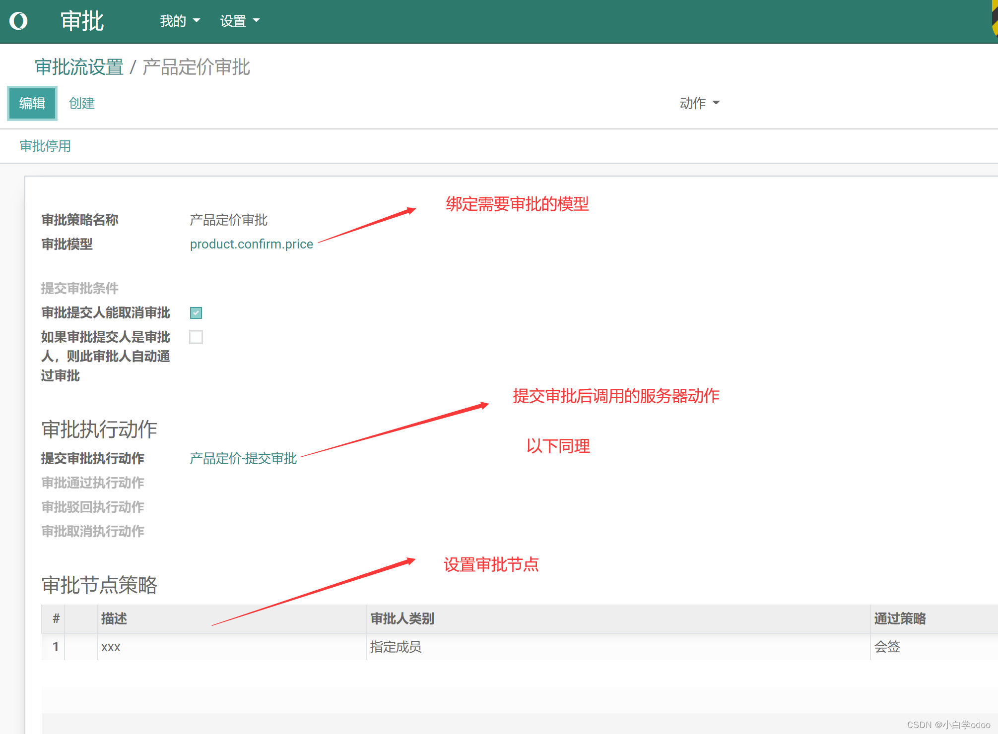 Odoo第三方模块审批模块的使用odoo14 审批模块 Csdn博客 