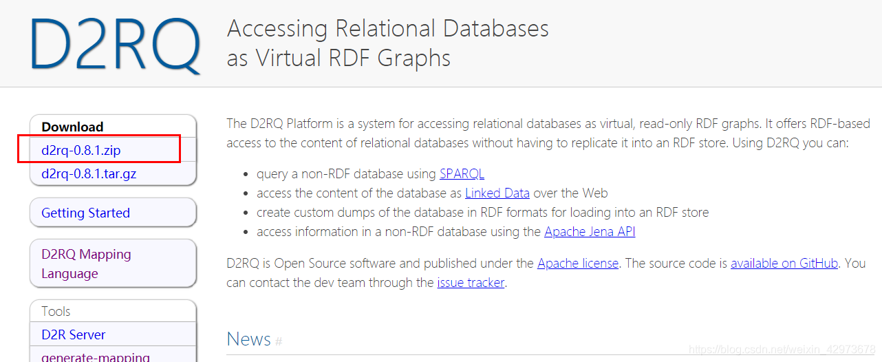 D2RQ的下载和使用实例教程-CSDN博客