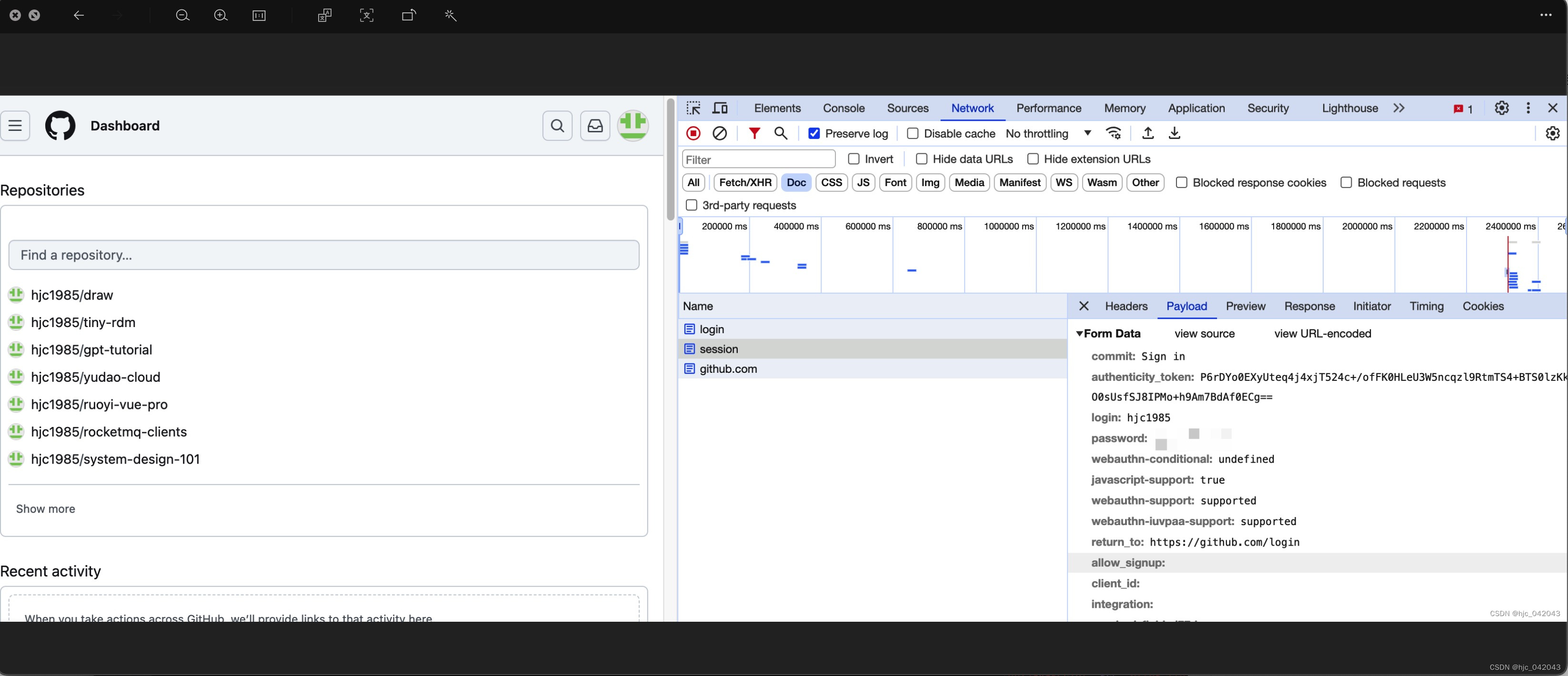 Python之requests实现github模拟登录_requests模拟登录-CSDN博客