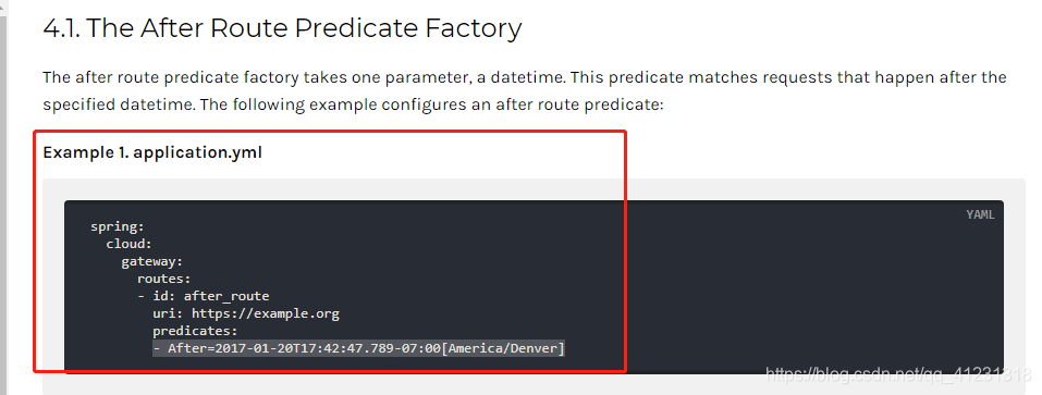 十四、springcloud学习笔记之gateway Predicate的使用springcloudgateway Predicates 7249