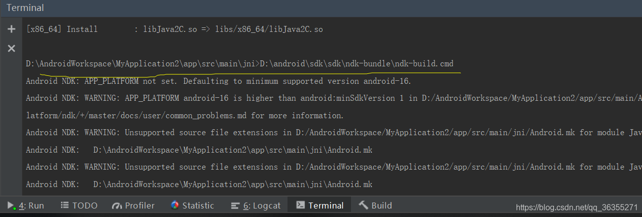 android 集成NDK jni 讲解 笔记_ndk-bundle-CSDN博客