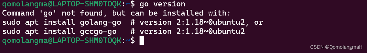 【2023最新版】Linux (WSL：Ubuntu22.04)安装Go1.20.6+Win11：安装Go1.20.6+GoLand2023.1.4+配置环境_wsl 安装go-CSDN博客